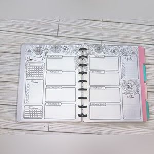 Hand Crafted | Office | Happy Planner Classic Size Weekly Layout ...